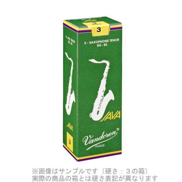 テナーサックス用リード柔軟で、弾力性のある振動が魅力のリードです。■種類　：　JAVA （ジャバ）■用途　：　テナーサックス用■硬さ　：　2・1/2■内容量　：　5 枚入り1983年に、バンドーレンがジャズとポピュラー音楽用に開発しました。...