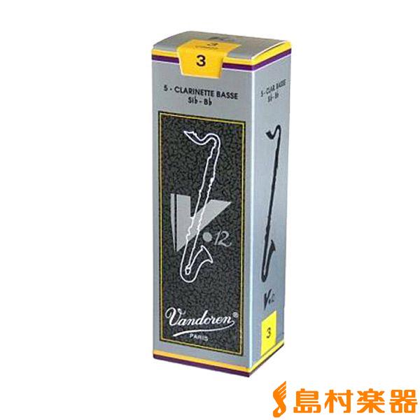 バスクラリネット用リード■種類　：　V.12■用途　：　バスクラリネット用■硬さ　：　3■内容量　：　5 枚入りV.12リードは、アルトサクソフォン用リードと同じ太さのケーンから作られます。したがって、ヒールが厚く、トラディショナルより若干...