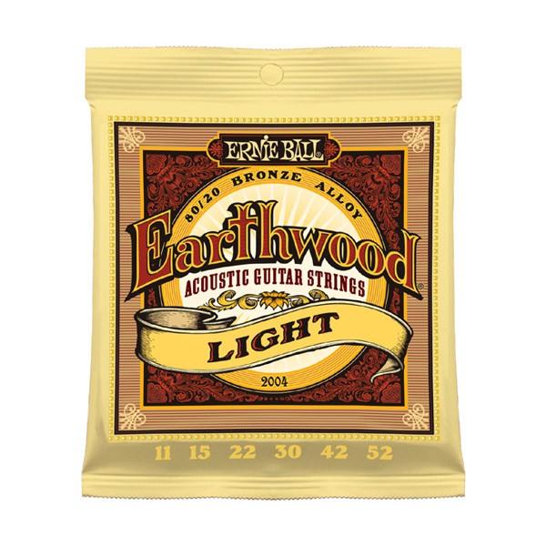 アースウッド80/20シリーズは、アーニーボールの長い歴史の中で常に高い人気を誇り、アーニーボールの原点とも言えるシリーズです。80％の銅と20％の亜鉛を組み合わせたブロンズ弦で、明るく輪郭のハッキリした音色と心地よいサスティーンを特長にし...