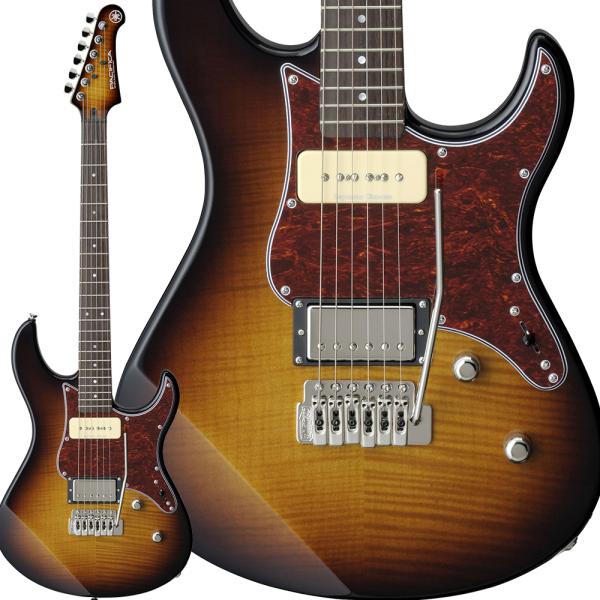 ■ フレイムメイプルの美しい木目にダンカン・ピックアップとトレモロユニットを搭載したモデル【特徴】・ピックアップはフロントにSeymour Duncan社製のSP90-1・リアには同社製のカバードハムバッキングCustom 5を搭載・ボディ...