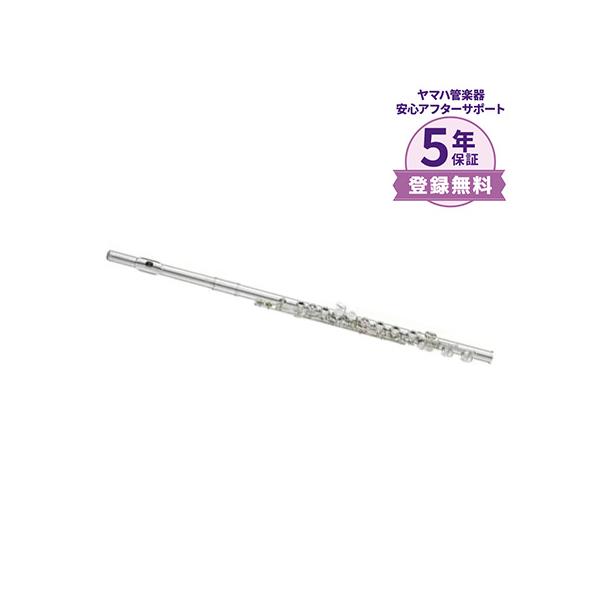 頭部管・管体から胴輪、キイポストや座、キイまで銀を使用した銀製フルート。低音から高音まで伸びのある響きで、銀製ならではの色彩感の豊かな音色で微妙なニュアンスを伝えます。【027447_kw】【diary_present_kw】【yamaha...