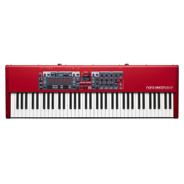 Nord Electro 6は、クラシックなエレクトロ・メカニカル・キーボードやアコースティック・キーボードを忠実に再現した定評のあるサウンドを、軽量コンパクトで持ち運びに便利なサイズにまとめたステージ・キーボードです。3つの独立したサウン...