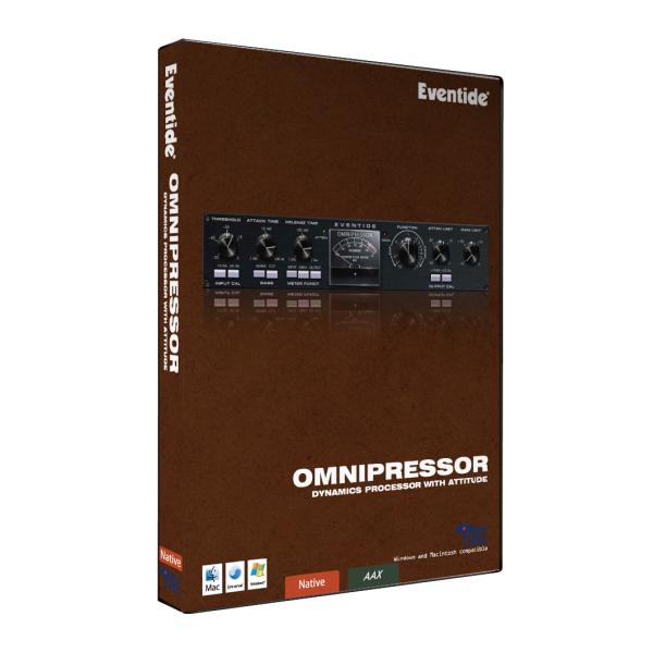 Ominipressorは、1971年に発売されたEventide社初期の商品Omnipressorをモデリングしたプラグインです。OmnipressorはQueenのブライアン・メイが愛用していたのを初め多くのヒットレコードで使用されてい...