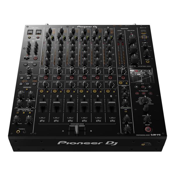 DJM-V10は、楽曲や多様な音源の繊細な調整・加工を可能にすることで独創的なサウンドを生み出すミキシングパフォーマンスを実現する、新しいDJミキサーです。ブランドとして目指す音質を再定義し、パーツの再選定など細部にわたりチューニングを施す...