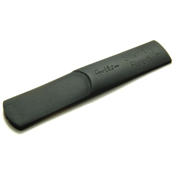 音の出ない、無音リード。サックスを吹くうえで最も大切な要素のがいくつかあります。腹筋、背筋を使って、腹式呼吸で、しっかりと息を入れること。このリードは、振動する部分を強制的に止めているので、全くリード音がしないのが、欠点です。しかしこの欠点...