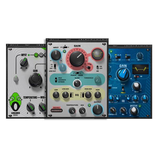 ・3つの”ミュージシャンのお気に入り”ディストーションプラグインを収録・SCREAMER：クラシックなオーバードライブペダルにインスパイアされた、太くあたたかみのあるサチュレーションサウンド・OVERDRIVE：わずかなクリッピングを得るソ...