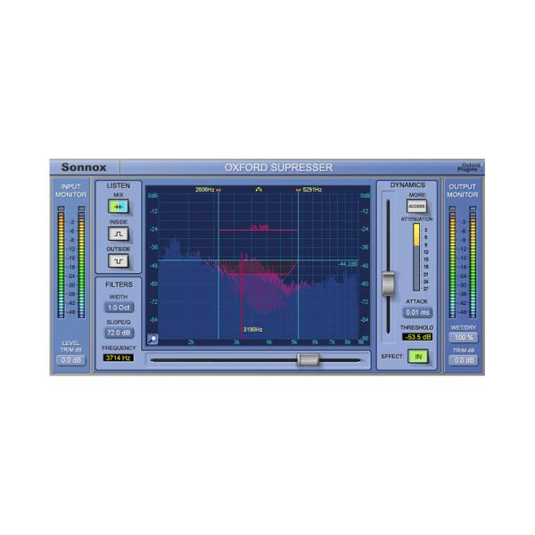 ・リニアフェイズ・ディエッサーに特化したバージョン・動きの激しい周波数帯を、透明かつ正確にコントロール・AAX DSP専用プラグイン: S3L/S6Lコンソール、Pro Tools HDX対応・1kHz~20kHzの帯域に対応・1.9msの...