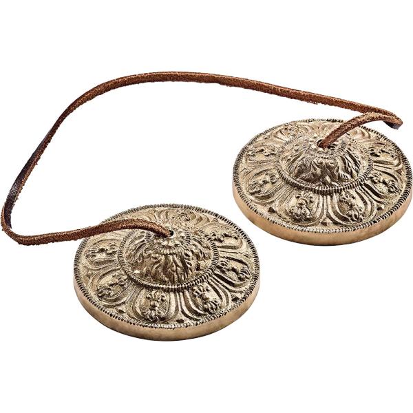 MEINL ティンシャは、クラシックなチベット・シンバルに忠実に、本格的な製法で製造されています。紐の両端につけた２つの金属プレートで構成されおり、シンバル同士を軽くぶつけることで十分にベル音を鳴らすことができます。それぞれのシンバルが倍音...