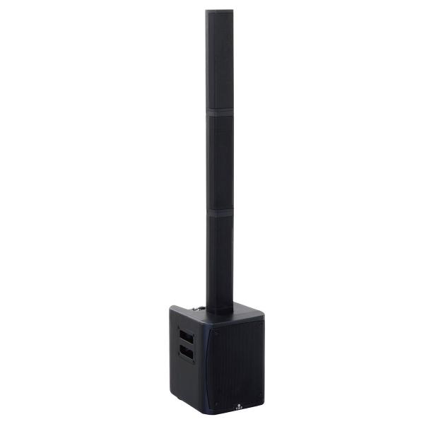 ミキサー内蔵で、これ一台でライブから学校、地域行事に使えるコラムスピーカーです。 スピーカーとウーハーを分解可能で、軽量（13.4kg）な持ち運びに便利。一台でも充分な音量が得られる200W定格なので、教室などの小規模の会場に最適です。８イ...