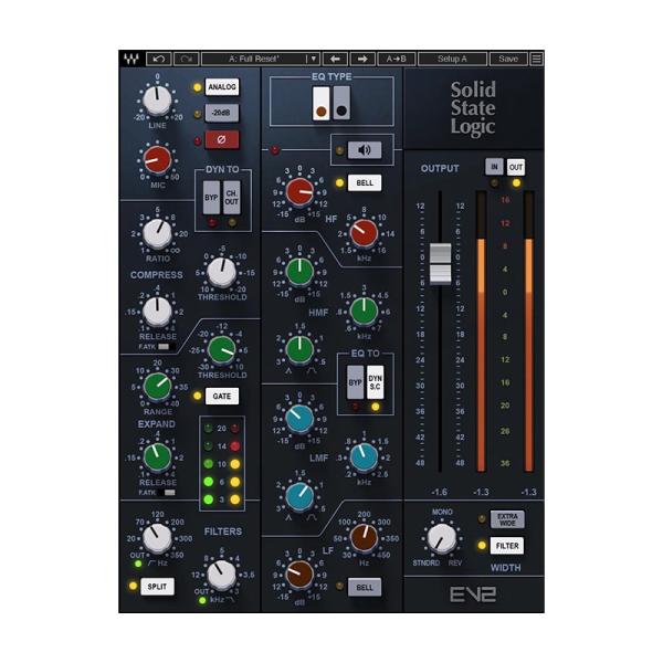 ・SSL 4000Eコンソールチャンネルストリップを新たにモデリング・Solid State Logic社公認・より高いレベルでアナログの深み、豊かさ、ディテールを提供・ブラウン(O2)とブラック(242)のノブを選択しEQタイプを切替可能...