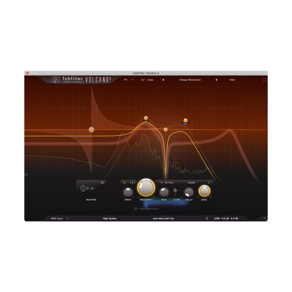 Volcano 3は、数々の賞を受賞したフィルタープラグイン「Volcano」の最新バージョンです。バージョン3では、新たに再構築されたインターフェース、新しいヴィンテージスタイルのフィルターシェイプ、フィルターごとのサチュレーションコント...