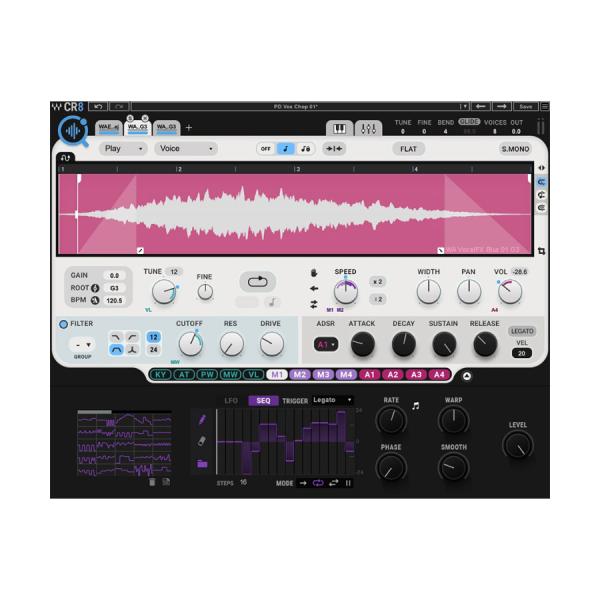 Waves CR8 Samplerは非常にパワフルで使いやすいサンプラーです。クリエイターにとって「美味しい」サウンドをすばやく生み出すことができます。 サンプラーの中には、機能は豊富でも操作が複雑で理想の音にたどり着くまでに労力がかかって...