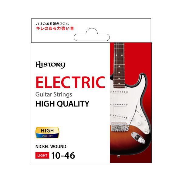 ・日本製のハイクオリティエレクトリックギター弦・ハリのある弾きごこちのライトゲージ・キレのある力強い音・高品質な素材を使用し演奏性の高さを追求・1〜3弦にはハイカーボンストレート弦を使用 ・4〜6弦には良質なニッケルの巻線と巻線の緩みを軽減...