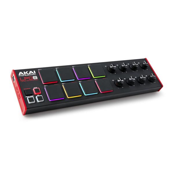 パッド・パフォーマンスに最適なMIDIパッド・コントローラー「LPD8 mk2」LPD8は、純粋なパッド・パフォーマンスに最適なMIDIパッド・コントローラーです。フラッグシップモデルのAkai Professional MPC Xと同じベ...