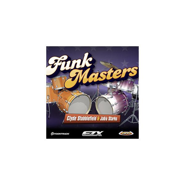 『EZX FUNK MASTERS』は、2大ファンクドラマー、Clyde Stubblefield氏とJohn ”Jab’o” Starks氏の録音による、ユニークなドラム音源です。 サウンド Clyde Stubblefield氏とJoh...