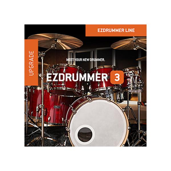 本製品は旧「EZ DRUMMER」シリーズユーザー向けのアップグレード製品です。『EZ DRUMMER 3 / UPG』は、対象製品のいずれかがご登録済みのTOONTRACK 社ユーザーアカウントでのみレジストレーション（製品登録）が可能で...