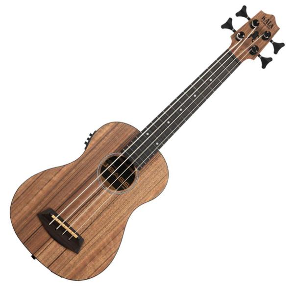 Pacific Walnut U-BASSは、柾目のフィギュアリングが全体に明暗の縞模様を描き、控えめで上品な外観を演出しています。スタイリッシュなルックスと際立つ低音域がこのモデルの特徴です。※画像はサンプルです。木目などの外観には個体差...