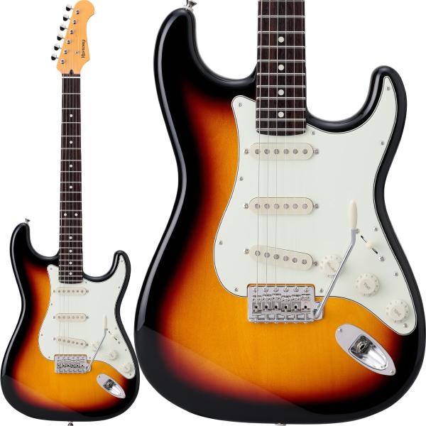 HISTORY Standardシリーズの快適な演奏性はそのままに、ヴィンテージテイストあふれるスペックを盛り込んだのが、このVintage-Collectionです。スリムで握りやすく、ローポジションのコード弾きからハイポジションの単音弾...