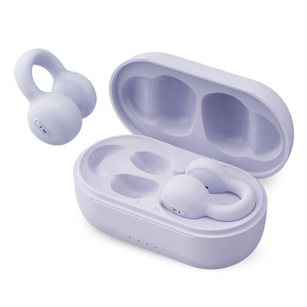 『ながら聴き』イヤホンの決定版！・耳の方向だけへ音を伝える空気伝導技術・耳を塞がないオープンイヤーデザイン■空気電動・外耳道の形状を検出することで、スピーカーから　出た音の指向性を制御・周囲への拡散を抑制し、ビーム状の音波にして外　耳道に効...