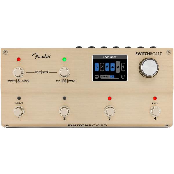 Switchboard Effects Operatorは、非常にシンプルなインターフェイスを備えた合理的でコンパクトなエフェクトスイッチャーです。自在にコントロールできるシグナルパス、マルチペダルのプリセットリコールなど、エフェクトスイッ...