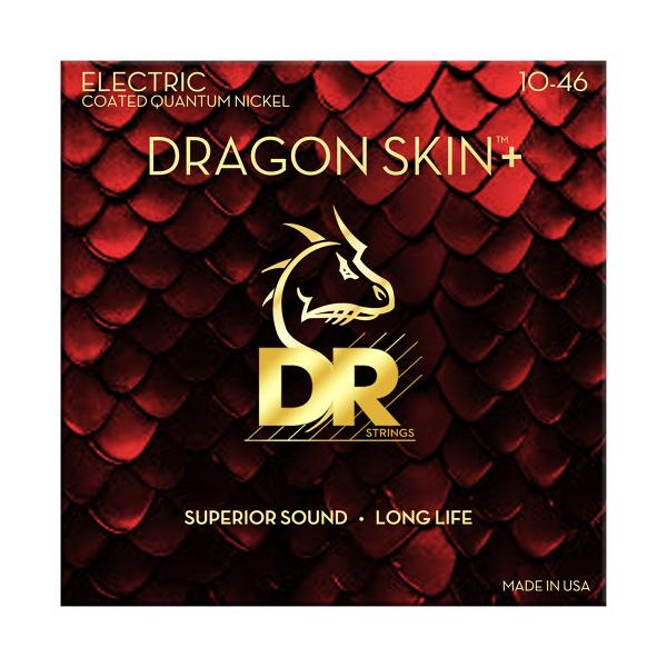 Dragon Skin+弦は豪快なサウンドで、弾きやすく、耐久性に優れています。 Dragon Skin+は、コアと巻き線の両方をアップグレードし、非常に音楽的でバランスのとれた、大きな音を実現しています。Accurate Core Tec...