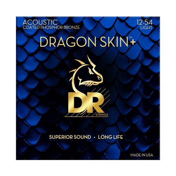Dragon Skin+弦は豪快なサウンドで、弾きやすく、耐久性に優れています。 Dragon Skin+は、コアと巻き線の両方をアップグレードし、非常に音楽的でバランスのとれた、大きな音を実現しています。Accurate Core Tec...