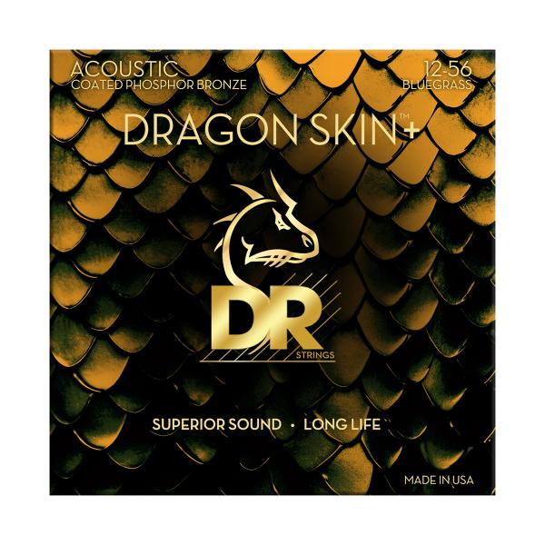 Dragon Skin+弦は豪快なサウンドで、弾きやすく、耐久性に優れています。 Dragon Skin+は、コアと巻き線の両方をアップグレードし、非常に音楽的でバランスのとれた、大きな音を実現しています。Accurate Core Tec...