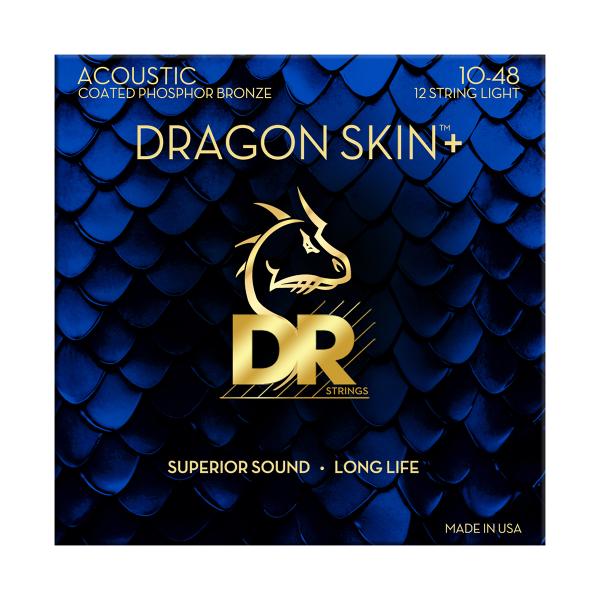 Dragon Skin+弦は豪快なサウンドで、弾きやすく、耐久性に優れています。 Dragon Skin+は、コアと巻き線の両方をアップグレードし、非常に音楽的でバランスのとれた、大きな音を実現しています。Accurate Core Tec...
