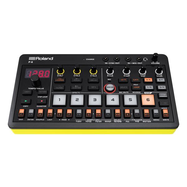 P-6 Creative Sampler は、Roland の定評あるサンプリング・テクノロジーをポケットサイズのガジェットに凝縮し、洗練されたグラニュラー・サウンド・デザインと強力なシーケンサーを搭載しています。本体内蔵のマイクと直感的な...
