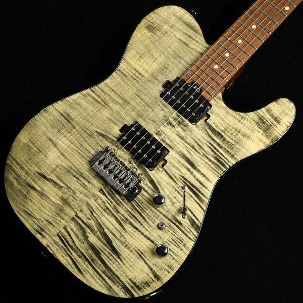 日本のマスタービルダーが技術指導を行い生産体制を整えた海外の自社工場で製作されるGLOBAL Series。こちらは「TACTICSシリーズ」にフレイム・メイプルを採用した高級感あふれるモデル。ネックと指板にローステッド・メイプルを使用する...