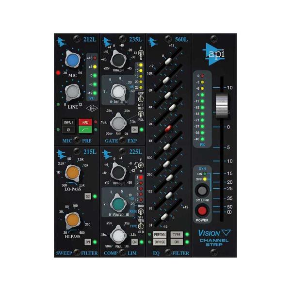 ・UAD NativeとApollo Realtimeの両方のバージョンが含まれているため、あらゆるオーディオインターフェイスで使用可能・APIのフラッグシップアナログコンソールのエミュレーションを使用してトラッキング＆ミックス・10バンド...