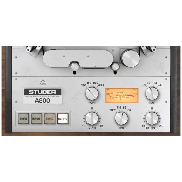 ・UAD Native版とApollo Realtime版を同梱、あらゆるオーディオインターフェイスで使用可能・Studer A800の信号経路と電子回路全体を再現し、各トラックやバスに温かみとキャラクターを付加・Input、Sync、Re...