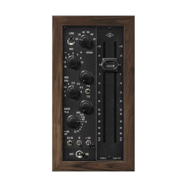 Helios Type 69 Preamp and EQ Collectionは、Bob Marley、Led Zeppelin、The Beatles、Jimi Hendrixなどの何百もの象徴的なアルバムの作成に使用された、パンチの効い...