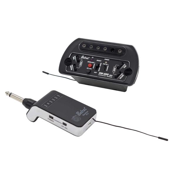 ギターアンプやエフェクター、ピックアップなどギター系楽器周りの電子機器をメインにラインナップするBelcat。そのBelcatからアコースティックギター用ワイヤレスピックアップ、SW-600が登場です。マグネティックコイルピックアップとマイ...