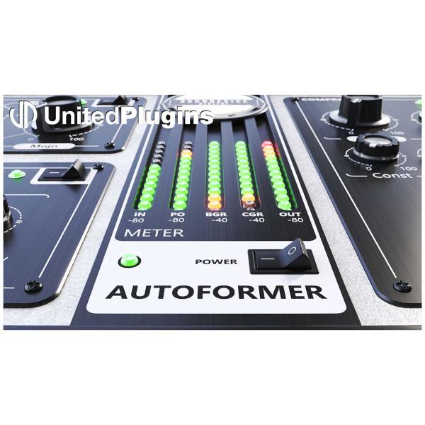 カラー、ポリッシュ、仕上げAutoformer を使用すると、理想の完璧さを実現できます。微細なチューニングができるだけでなく、トラックに素晴らしい色を加えることができるツールです。Autoformer は、オートボリューム機能と穏やかなコ...