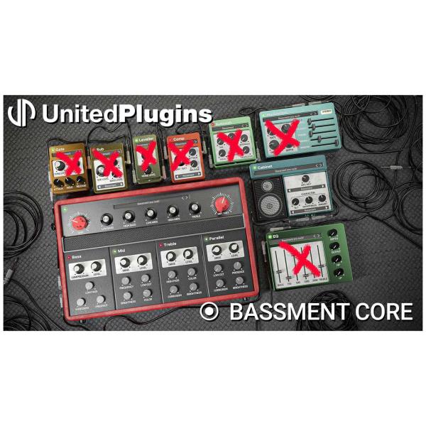 Bassmentが複雑すぎると感じた場合、シンプルかつ強力なバージョンであるBassment Coreがあなたを納得させるかもしれません。アンプとキャビネットだけ、余分なエフェクトを排除して望むベーストーンに素早くアクセスする手段を提供して...