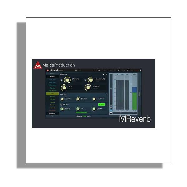 空間配置システムによる、簡単でよりリアルなリバーブこちらのプラグインは、インストーラーのご案内のみとなっており、本体の日本語字マニュアルは、現時点ではございません。ご了承ください。MReverbは、リアルな空間シミュレーションだけでなく、世...