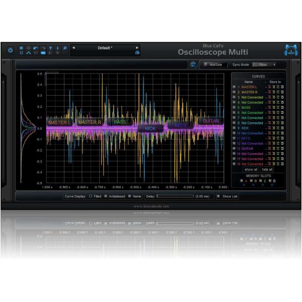 ※この商品はBlue Cat's Analysis Pack bundleにも含まれてます。Oscilloscope Multi は、独自の複数のトラックに対するリアルタイム波形画像生成と、比較機能を持っています。同じ画面上に複数のオーディ...