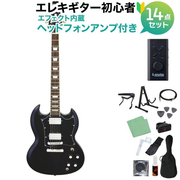 上位モデル同様、SGらしい伝統的なセットネック仕様のブリッツBSGシリーズ。ワンランク上のクオリティを求めるエントリーユーザーにお勧めの、コストパフォーマンスに優れたエレキギターです。※木部分には木目、色味等の個体差があり、掲載の商品画像と...