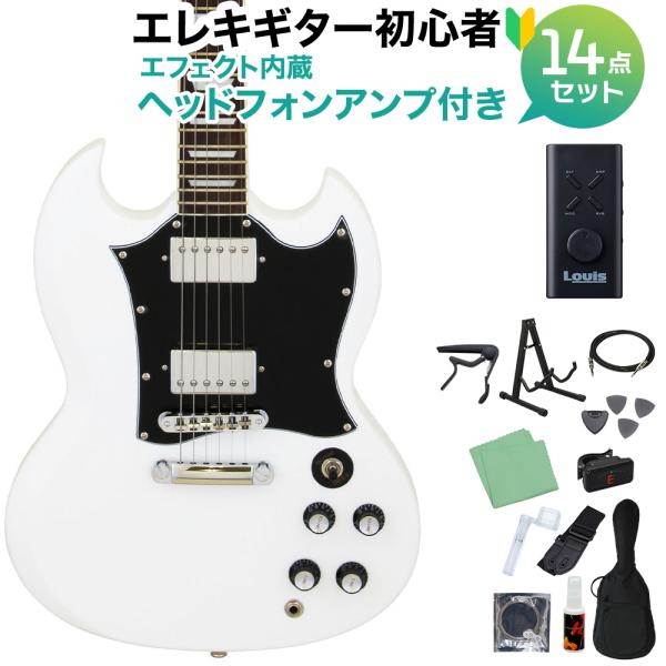 上位モデル同様、SGらしい伝統的なセットネック仕様のブリッツBSGシリーズ。ワンランク上のクオリティを求めるエントリーユーザーにお勧めの、コストパフォーマンスに優れたエレキギターです。※木部分には木目、色味等の個体差があり、掲載の商品画像と...