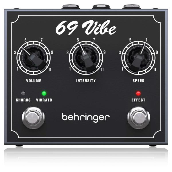 ・伝説的なShin-Ei/Uni-Vibe*のサウンドと機能を忠実に再現したVibeペダル・ビンテージサウンドを再現するためのフルアナログ回路設計・CHORUS/VIBRATOをリアルアイムで切り替え可能なフットスイッチ・外部からスピードコ...