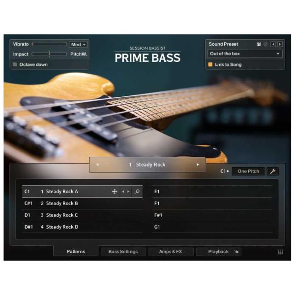 1980年代初期の定番ベースを圧倒的なディテールで再現PRIME BASSは、1981年アメリカ製チェリーサンバースト塗装のソリッドボディベースをサンプリングし、世界で最も敬愛されるエレキベースのサウンドを再現した音源です。プロのセッション...
