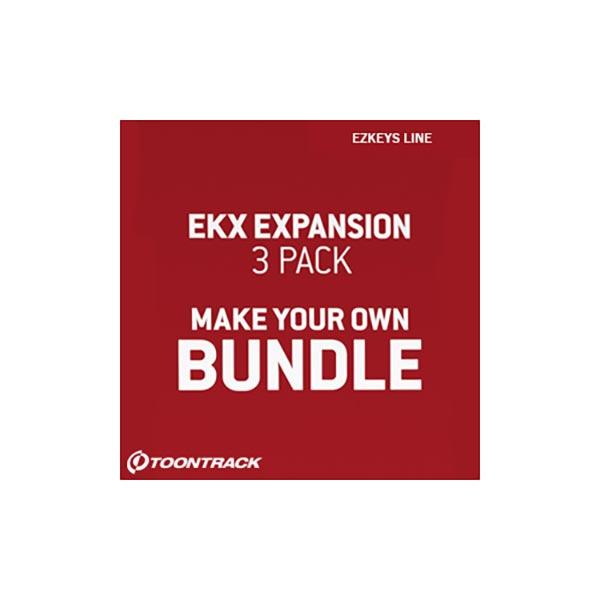 『EKX VALUE PACK』は、拡張キーボード音源『EKX』3 セットのバンドルパックです。通常合計金額よりもお得に『EKX』3 セットをご購入頂けます。欲しい『EKX』タイトルは、製品登録（レジストレーション）時にご自身で決めることが...