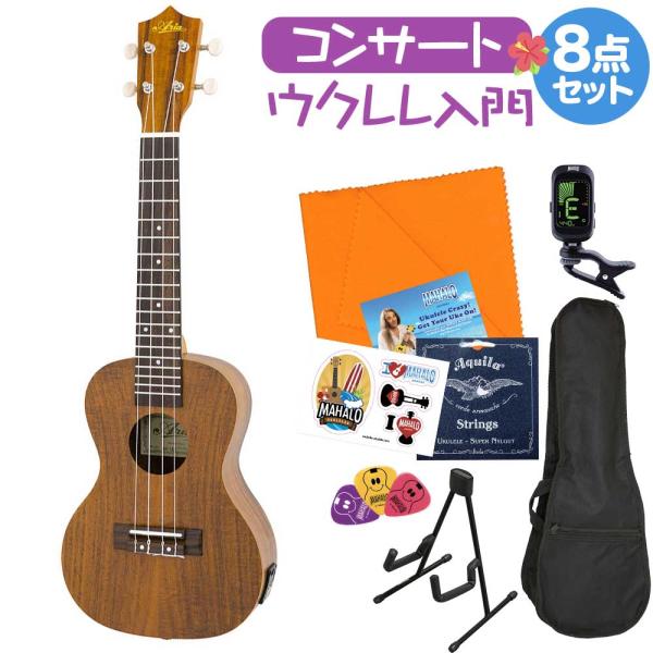 コア材を採用したコンサートウクレレACU-1Kのエレクトリックモデル。歯切れの良い、明るいサウンドが特徴です。チューナー機能付きのプリアンプ＆ピエゾピックアップを搭載し、ライブやレコーディングでも活躍。ギア式ペグの採用によるチューニングのし...