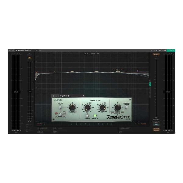 Softube製のモデリングEQプラグインを「Equalizers」内に読み込んで使用可能。バンドル製品は単体プラグインとしてももちろん使用可能です。Equalizersカラフルでドラッグ可能なカーブ、ダイナミックバンド、個別のチャンネルコ...