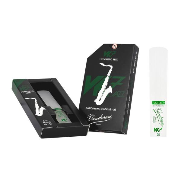 ※お届けするのは【硬さ：25】です。「VKリード」は、バンドーレン社が7年にわたる研究を経て生み出した新素材のコンポジット繊維で作られています。この繊維は、ケーンの構造をただ模倣したものではありません。ケーンリードと同様の音響を得られるよう...