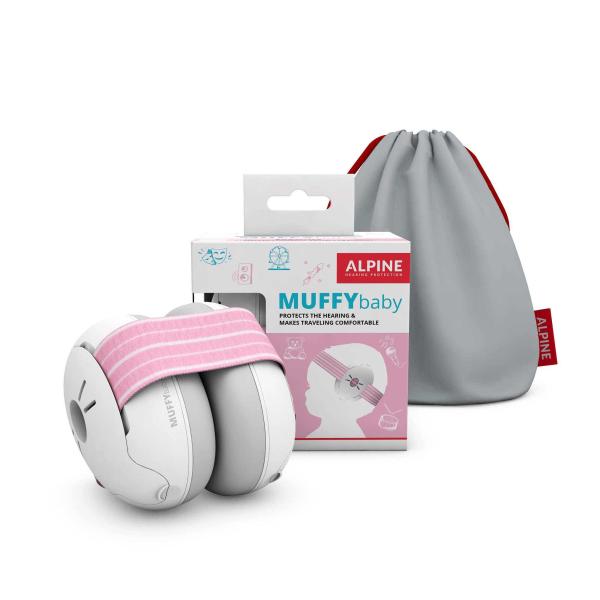 MUFFY BABY CLASSICは、お子さまの聴覚をやさしく守るため、装着感と使いやすさを追求したベビー用イヤーマフです。細部まで配慮した設計により、耳まわりに心地よくフィット。ずれにくいヘッドバンドは斜めに配置され、デリケートな大泉門...
