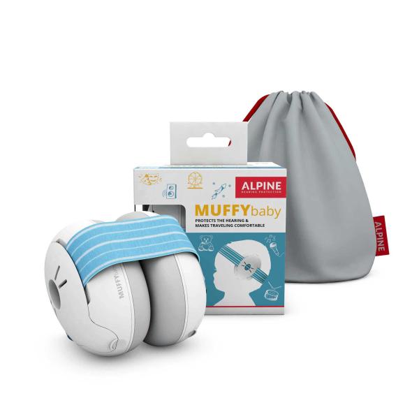 MUFFY BABY CLASSICは、お子さまの聴覚をやさしく守るため、装着感と使いやすさを追求したベビー用イヤーマフです。細部まで配慮した設計により、耳まわりに心地よくフィット。ずれにくいヘッドバンドは斜めに配置され、デリケートな大泉門...