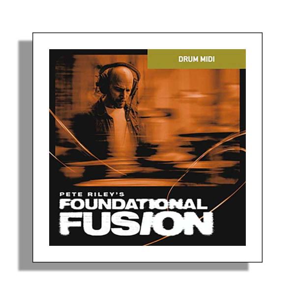 『DRUM MIDI - FOUNDATIONAL FUSION』はドラマーである ”Pete Riley” (Guthrie Govan， Keith Emerson， Billy Sheehan) が自身のジャズ＆フュージョンでのキャリ...