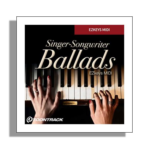 『KEYS MIDI - SINGER SONGWRITER BALLADS』はシンガーソングライター、フォーク、ポップバラードにインスパイアされたEZ KEYS用のMIDIを収録しています。本製品はスローテンポで哀愁漂うものから、表情豊か...